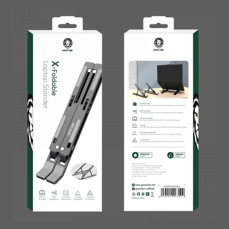 Полставка для ноутбка Green lion, качественая подставка без люфта