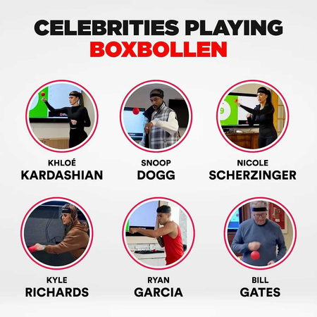 Тренажёр мяч для бокса Boxbollen Focus Training Fun
