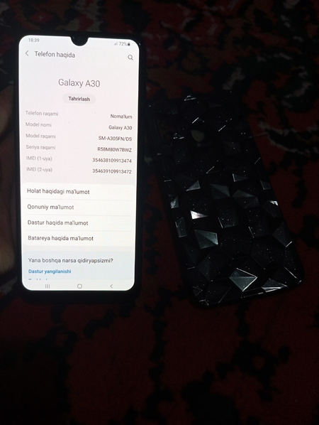 Samsung A30 sotildi srochna