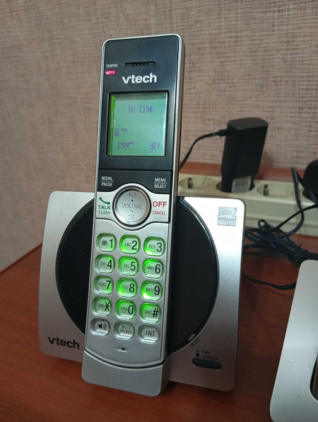 Продам радиотелефон VTECH.Две трубки на один телефонный номер.
