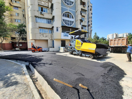 Sifatli Asfalt hizmati Асфальт ишлари