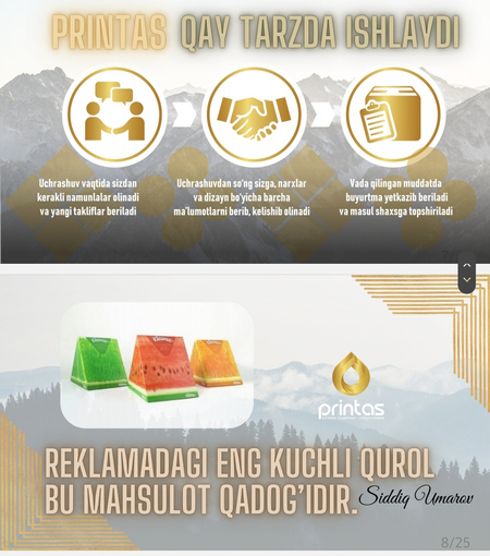 Oddiy prezentatsiyalardan charchadingizmi?