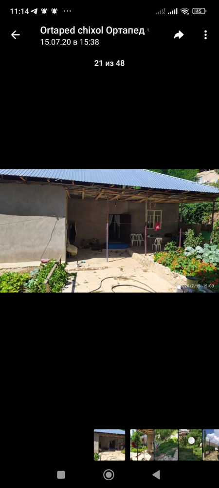 Chimyonda dacha uy sotiladi