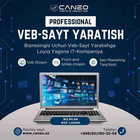 Internet Do'kon Saytini yaratish! Atiga 500$! Super aksiya! Shoshiling