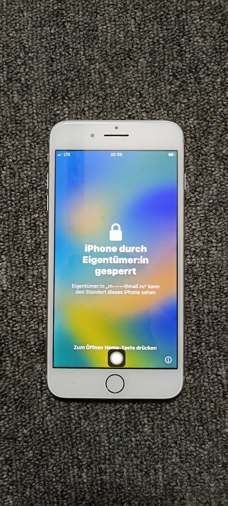 iPhone 8 Plus iCloud