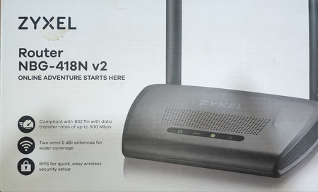Продается Высокоскоростной Роутер ZYXEL NBG-418N v2