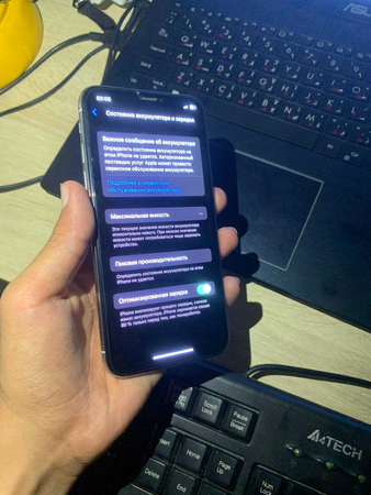 iPhone X SILVER 256 GB