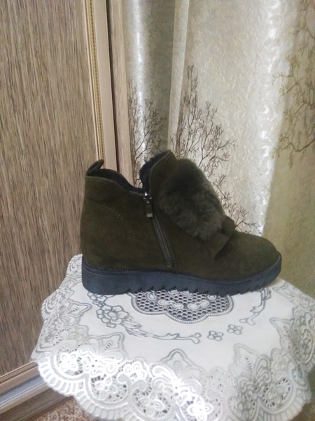 Лёгкие ботиночки на меху