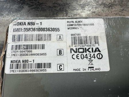 Сотовый телефон NOKIA N80