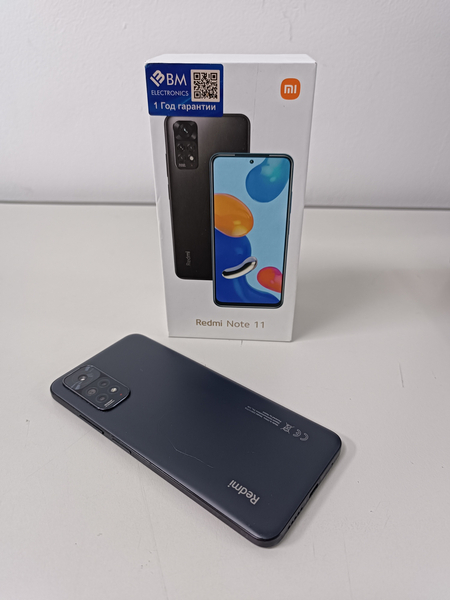 Redmi Note 11 4/64GB Grey Global. Гарантия! Доставка!