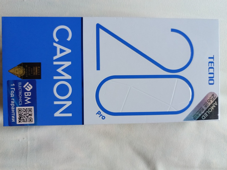 Игровой Смартфон Camon 20 pro 8+8/256gb с большой оперативной памятью