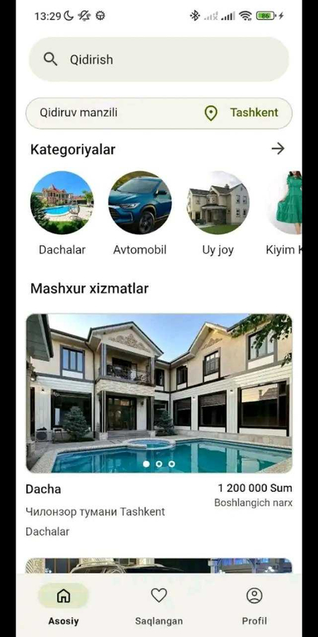 Online bozor sotiladi