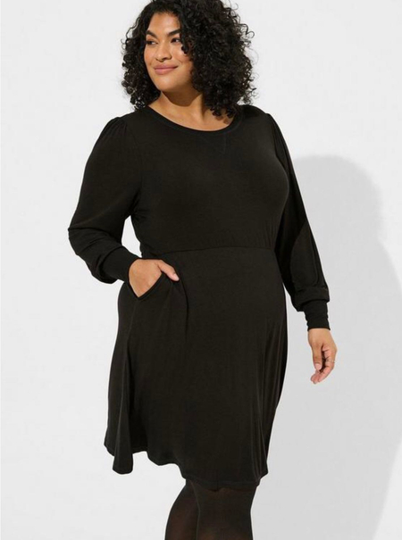 Plus size. Американское платье-туника из вискозы