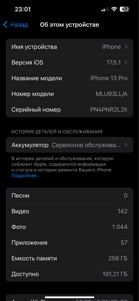 Iphone 13 pro 256 gb