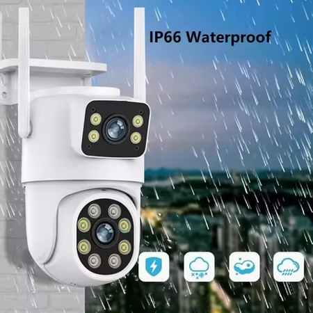 Wifi kamera, tashqi qism uchun, Ptz, tiniqlik: 4mp, sd/xotira bonus.