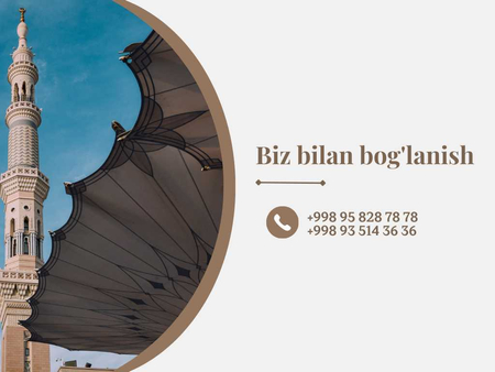 Umra safariga marhamat! Ekonom paket! Sentyabr, Oktyabr, Noyabr!