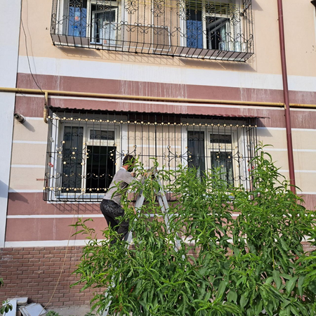 Решётка на окна и на балкон