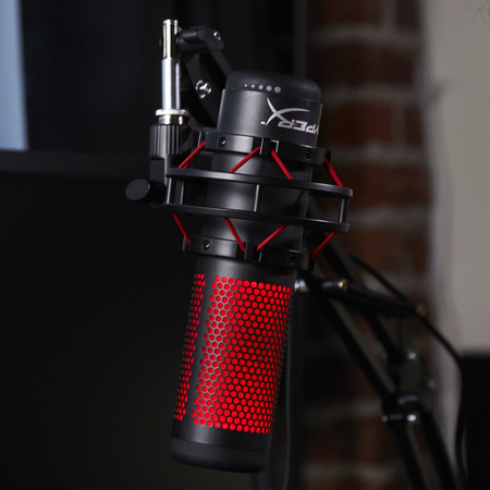 Настольный микрофон HyperX Quadcast, usb