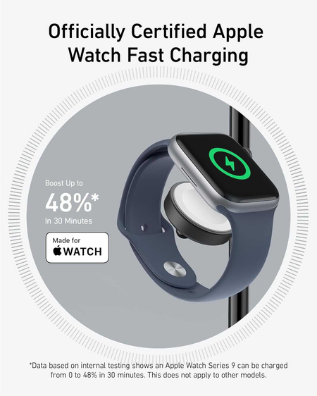 Anker MagGo 15W 3-in-1 Charging Stand Qi2 Certified Wireless Charger