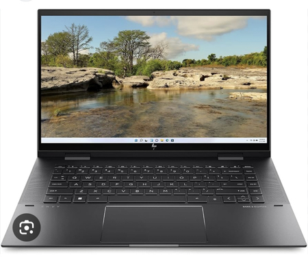 Ноутбук HP envy x360, ryzen 5 7000