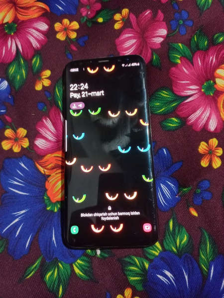 Samsung  S8+ xotira 64 qora holati edial