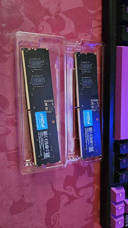 Lexar DDR5 16 GB (8x2) 4800 mHz