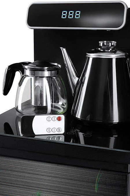 Кулер с чайным столиком Тиабар Ecotronic TB10-LNR black  Оптом цена