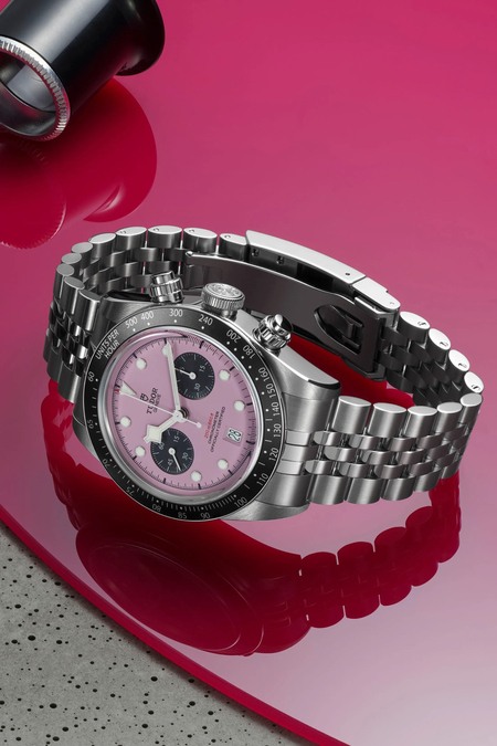Tudor (дочерняя компания Rolex) Inter Miami Pink, Часы как у Бекхема