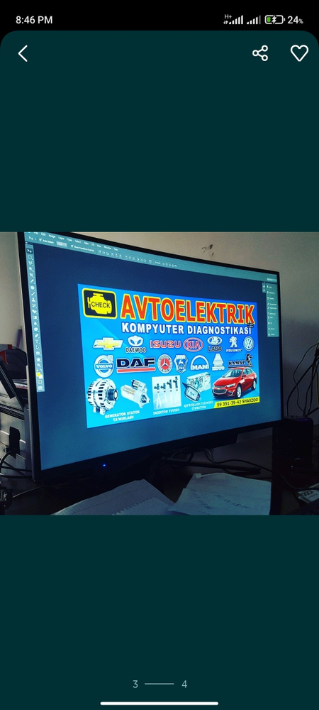 Injektor yuvish xizmati va Avto Diagnostika