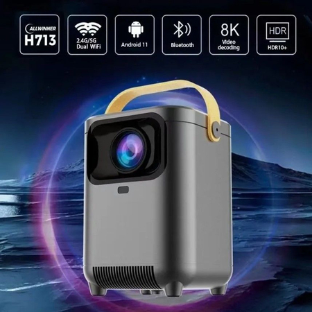 Умный проектор E300 4K 3D на Android