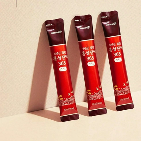 Korea 6 yıllık qizil jensheni qulay stik korinishda