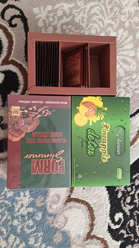 Продаются кофе и чай детокс для похудения