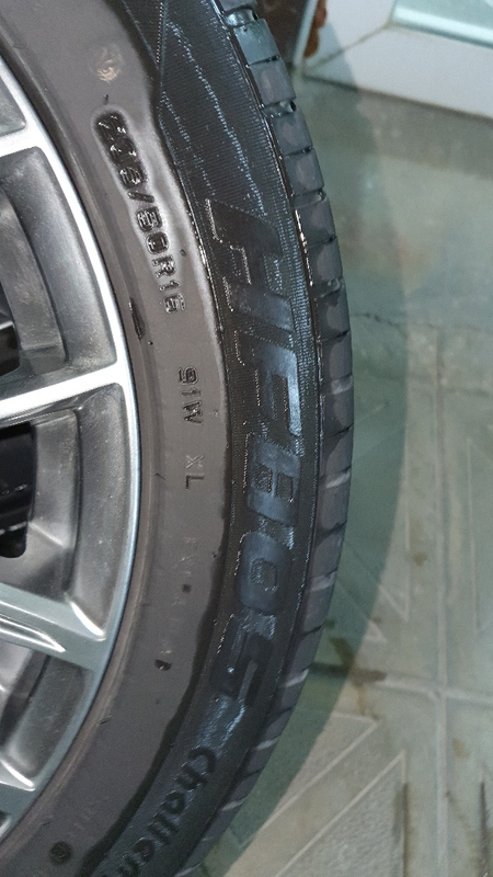 Диски с шинами R16 Vossen 777