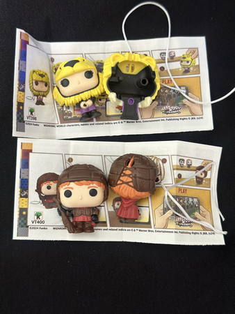 Фигурки из коллекции Kinder joy Harry Potter