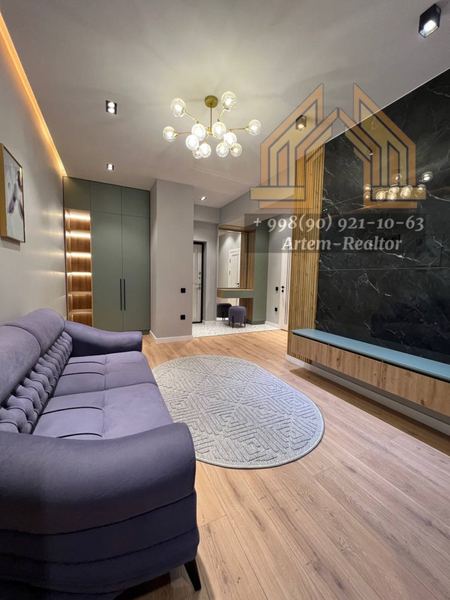 Махтумкули жк Poytxat , 2/4/9 , мебель техника , 50м2 , 80 000 у.е