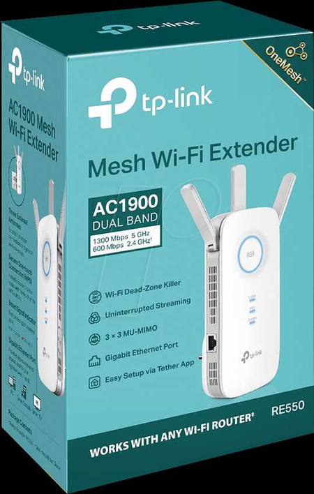 Tp-Link RE550 AC1900 усилитель Wi-Fi сигнала.