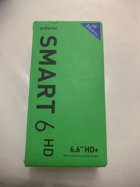 Infinix smart 6 32 lik toza tel hali
