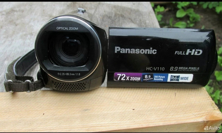 Видеокамера Panasonic HC-V110\\nFull HD 1080p