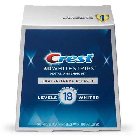 Crest Professional Effects(18) new отбеливающие полоски новая упаковка