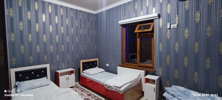 Hostel tozza va pokiza xar kunlik tozalash ishlari olib boriladi!