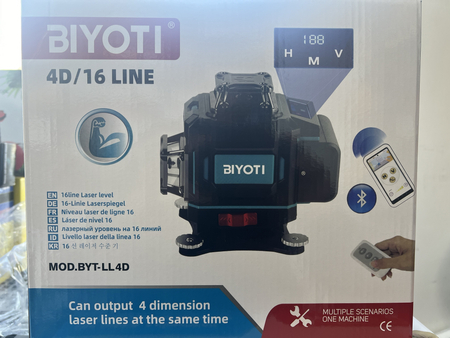 Лазерный уровень biyoti byt-4d/16