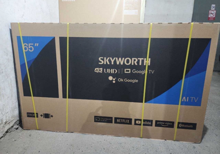Телевизор Skyworth 65 Qled Smart Andorid Tv доставка бесплатно
