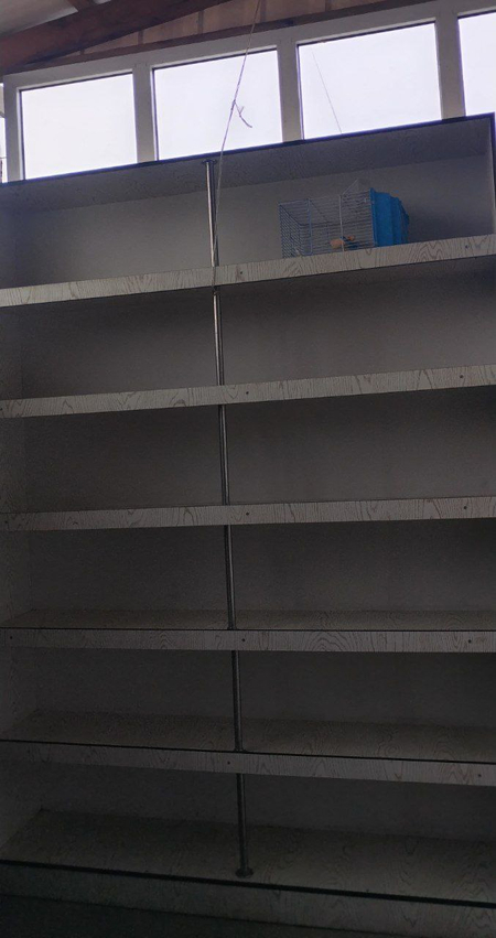 Магазин учун полкалар 2 та ката кичик