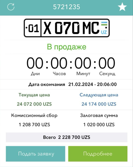 Услуга - выиграть автономера на аукционе бысто и качественно