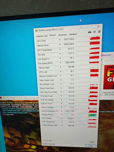 Игровой кейс / Core i5 8400/ 8gb ddr4/ Gpu 6gb + ssd