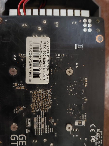 Продам Видеокарту Gtx1650