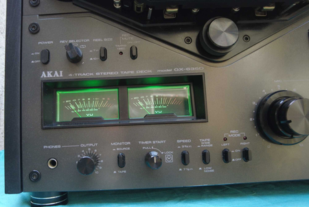 катушечный магнитофон Akai GX 635D + 3м. гарантия