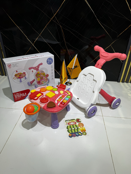 Активный стол ходунки 2 в 1 12m* Castle Toys uz
