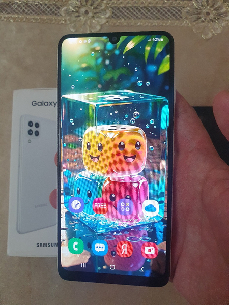 Srochna Sotiladi Samsung Galaxy A22 4/128Gb White Orginal Karobka Bor