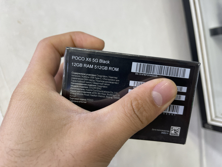 Xiomi Poco X6 12/512gb